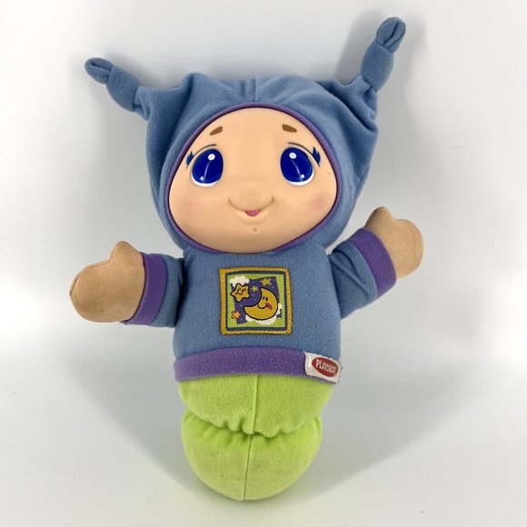 Playskol | Toys | Playskool Gloworm Musical Glow Bug Lightup Blue Plush ...